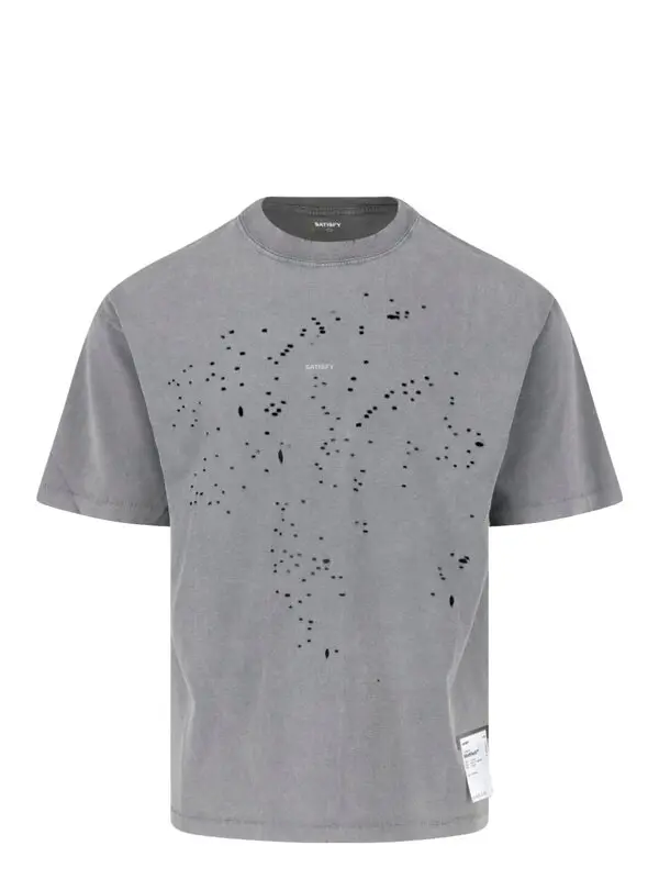 Satisfy T-shirt "mothtech - Black