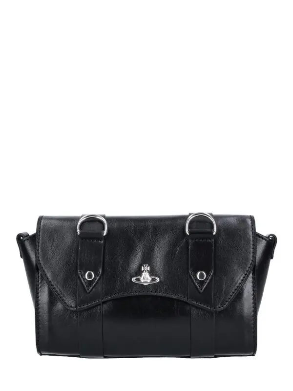 VIVIENNE WESTWOOD Kimmy Shoulder Bag - Black