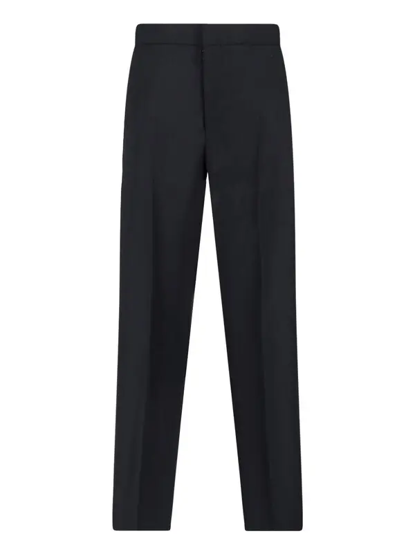 MAISON MARGIELA Tailored Pants In Virgin Wool - Black