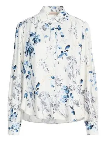 PUROTATTO Floral Jacquard Shirt - White