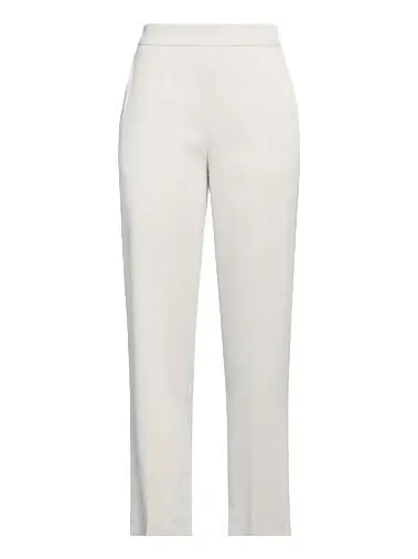 Agnona Tapered Viscose-blend Pants - Off White
