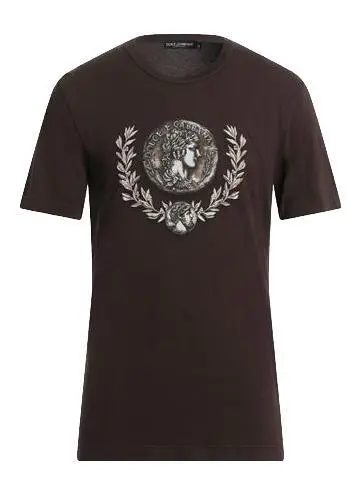 Dolce & Gabbana T-shirt Chocolate Size Cotton - Brown
