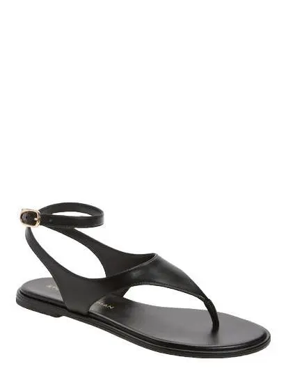 STUART WEITZMAN Ankle Strap Sandal - Black