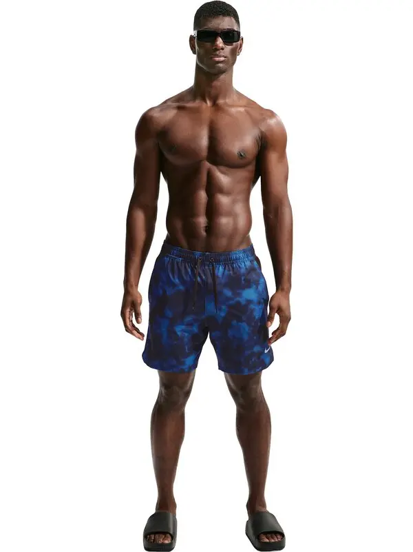 Nike Swim Contend 7" Boxer Volley Short - Blue