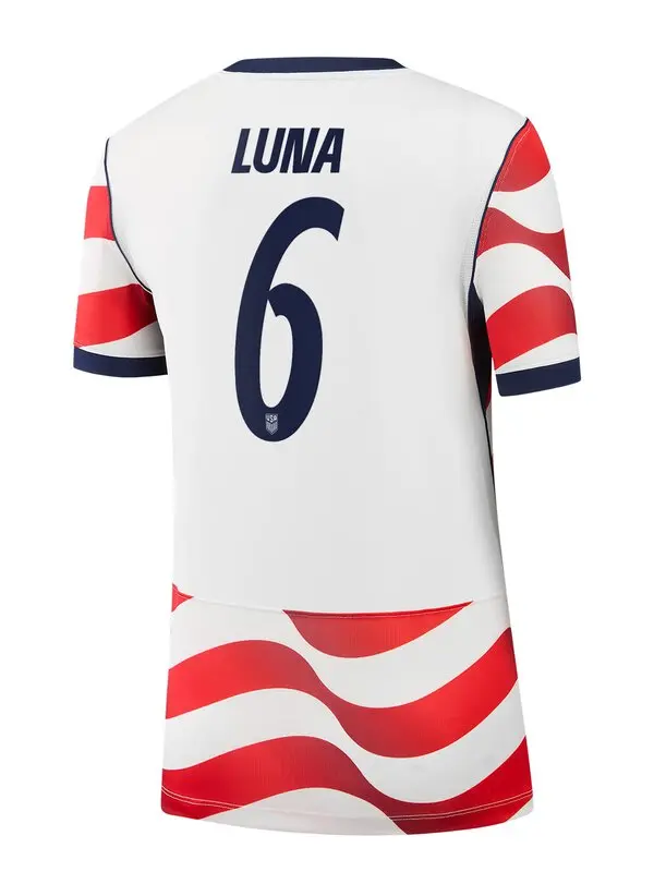 Nike Diego Luna Usmnt 2026 Stadium Home Dri-fit Soccer Jersey - White