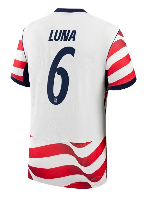 Nike Diego Luna Usmnt 2026 Match Home Aero-fit Soccer Jersey - White