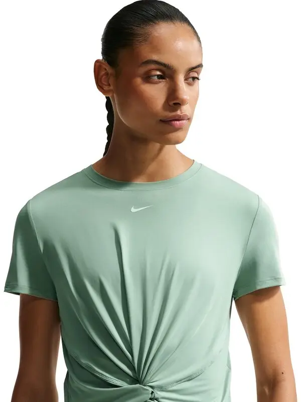 Nike Classic Twist Dri-fit Short-sleeve Top - Green