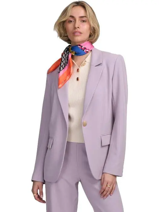 ELLE COLLECTION Tailored Blazer - Lavender