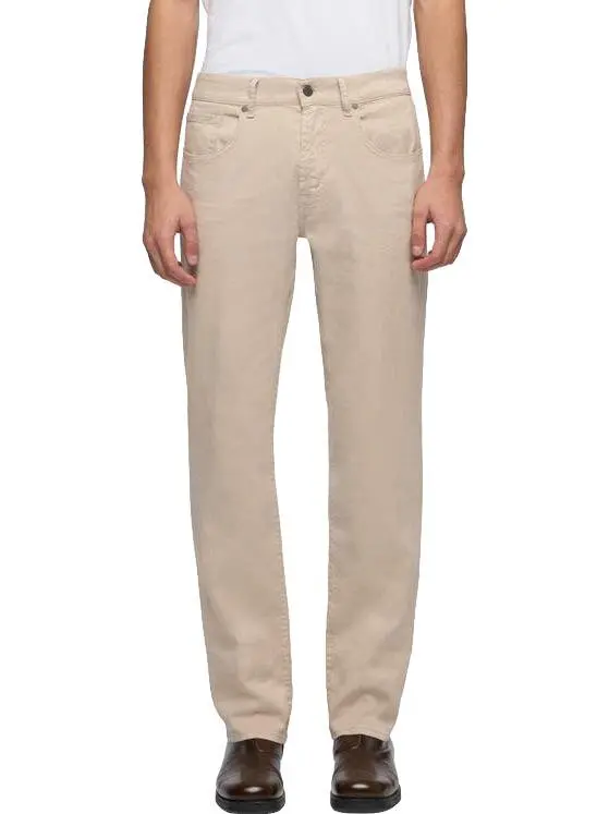 7 For All Mankind The Straight Leg Twill Pants - Oat