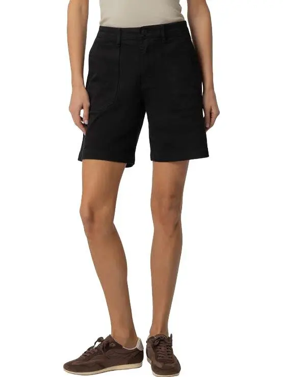 Kut From The Kloth High-waisted Denim Bermuda Shorts - Black