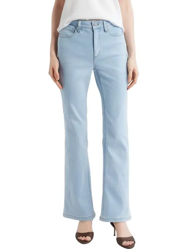 Anne Klein Leo High-waist Bootcut Jeans - Huntington Wash