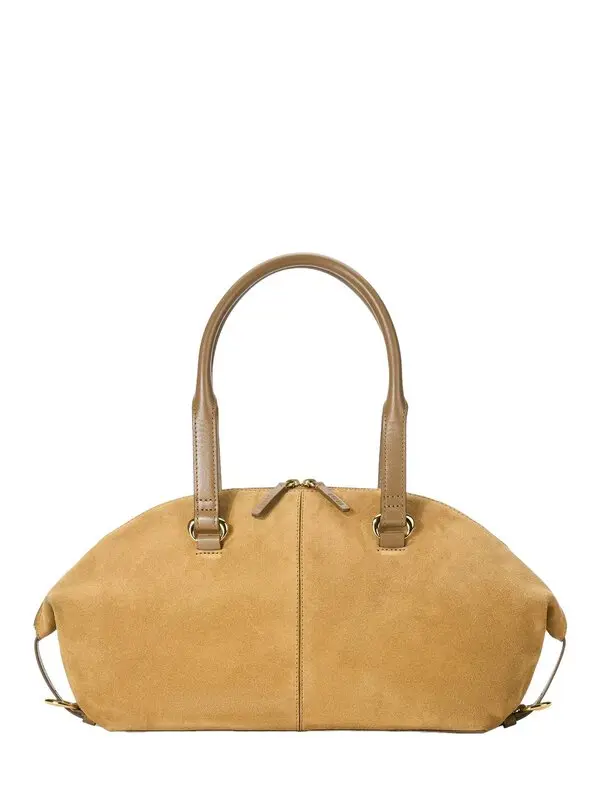 Staud Hester Suede Shoulder Bag - Hazel