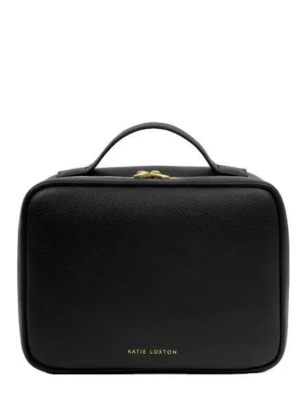 KATIE LOXTON Hanging Makeup And Toiletry Bag - Black