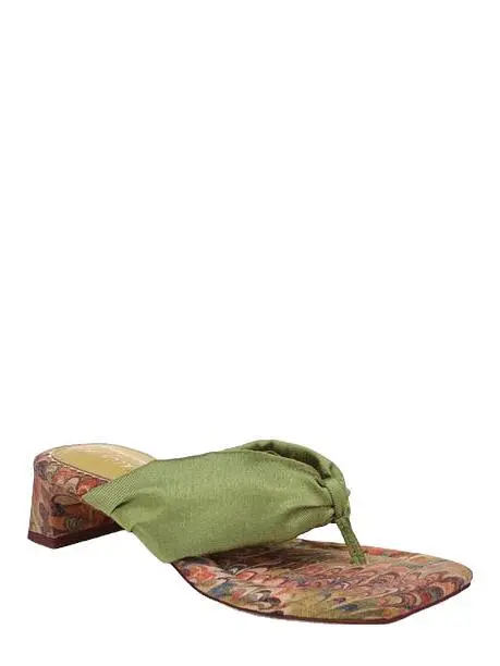 CIRCUS NY BY SAM EDELMAN Colette Block Heel Sandal - Green Fern