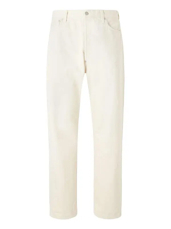 ORSLOW Grand Dad's Wide-leg Jeans - Ecru