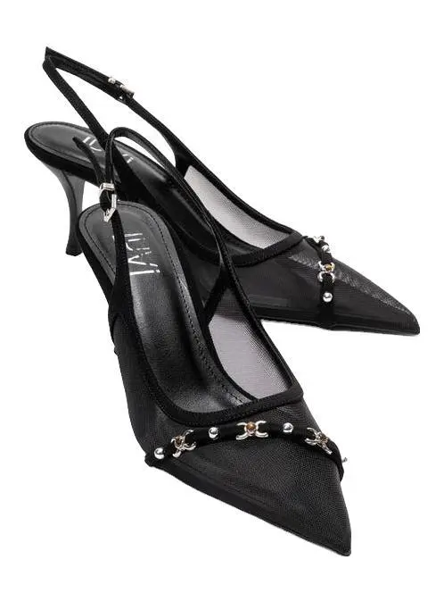 PROLOGUE SHOES Pioren Stiletto Pump - Black