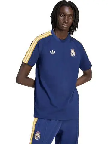 ADIDAS ORIGINALS Real Madrid Culturewear T-shirt - Navy