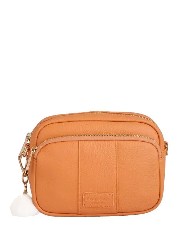POM POM LONDON Original Crossbody Bag - Mango Tango