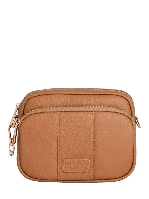 POM POM LONDON Original Crossbody Bag - Maple