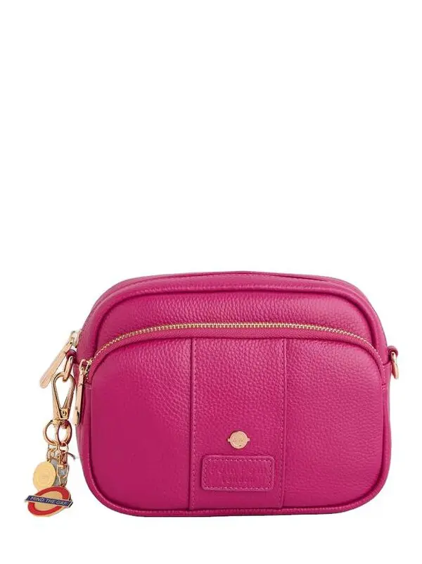 POM POM LONDON Original Crossbody Bag - Metropolitan Magenta