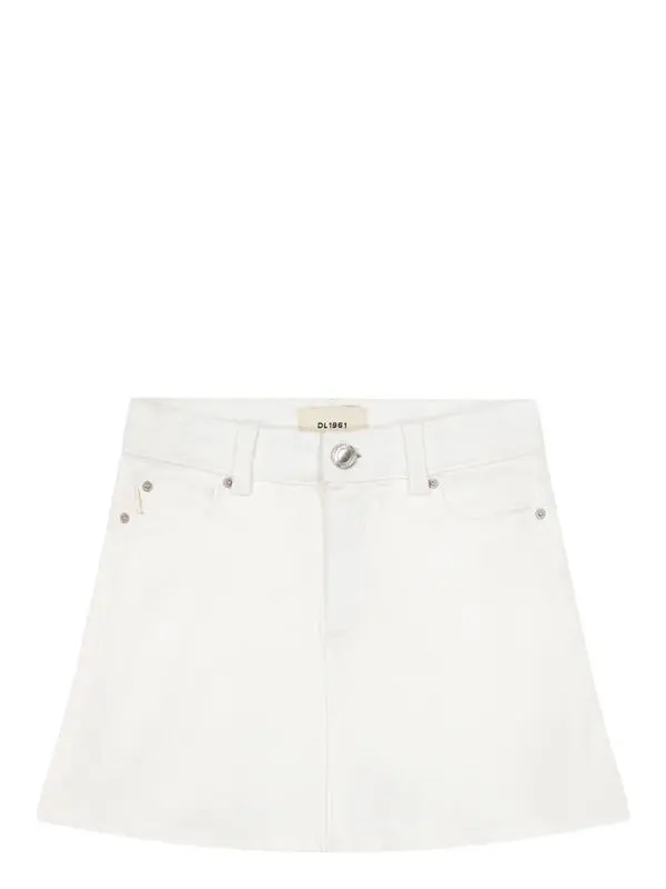 DL1961 Jenny Mini Skirt - White