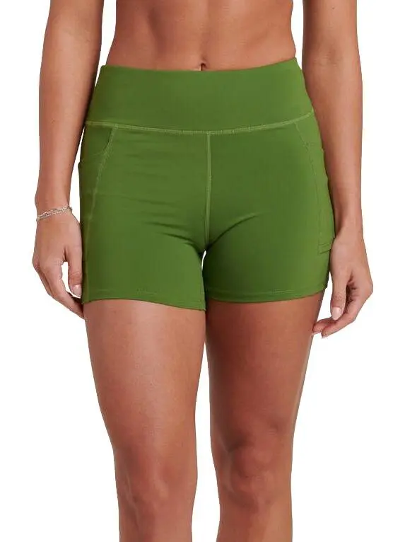 La Blanca Biker Shorts - Turf
