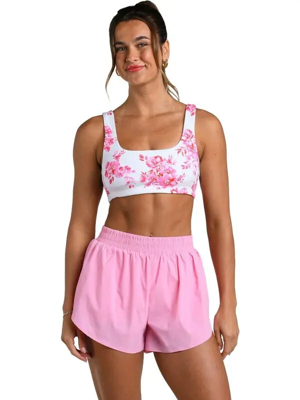 La Blanca Running Shorts - Strawberry