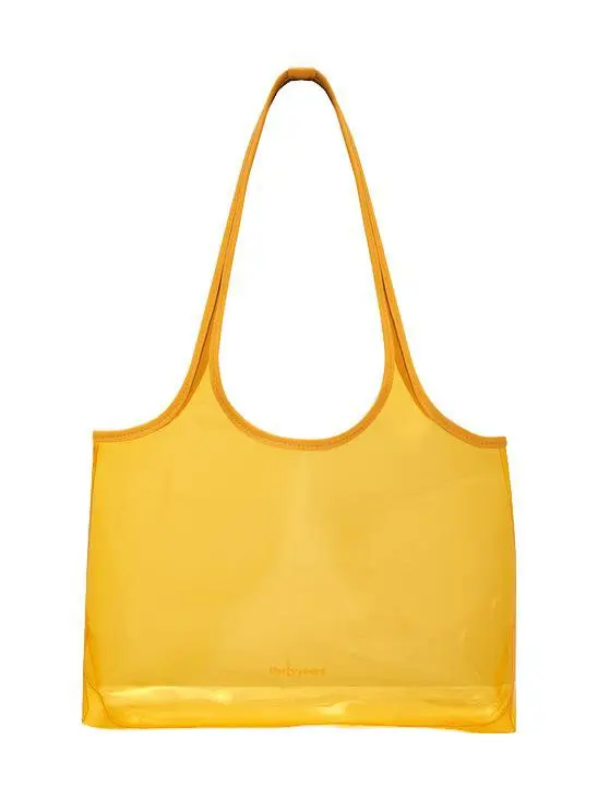THIRTY YEARS Clear Pvc Tote - Honey