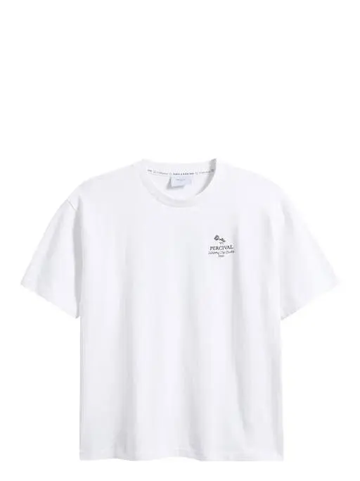 PERCIVAL Waters Graphic T-shirt - White