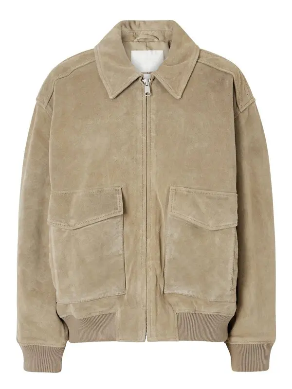 Citizens Of Humanity Vivienne Suede Jacket - Neutrals
