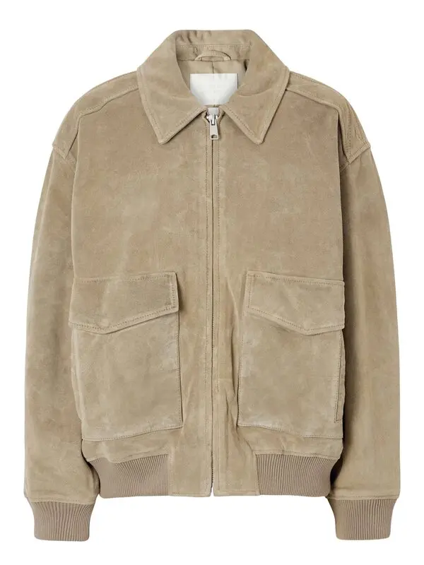 Citizens Of Humanity Vivienne Suede Jacket - Sand