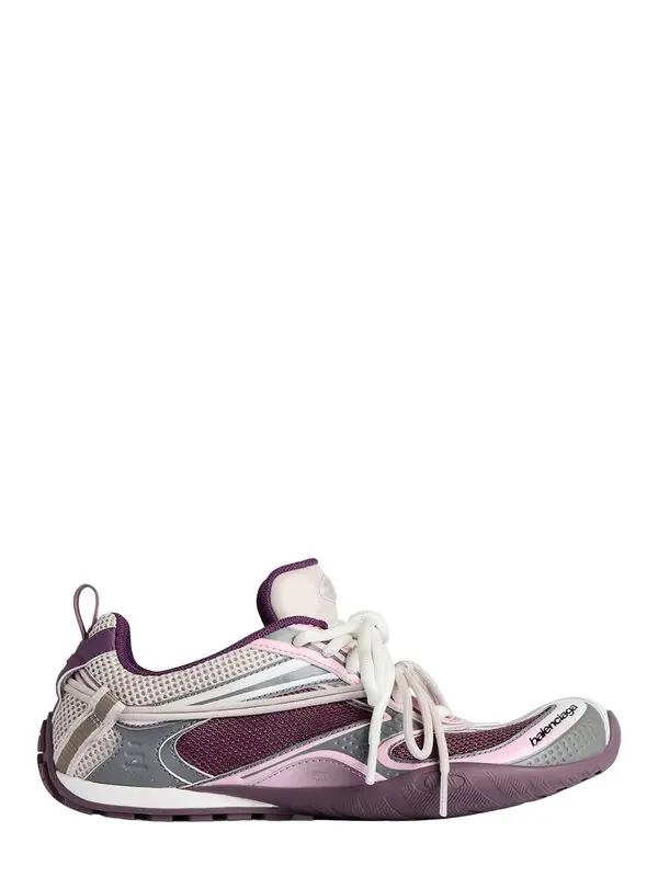 Balenciaga Radar Gradient Lines Sneakers - Purple
