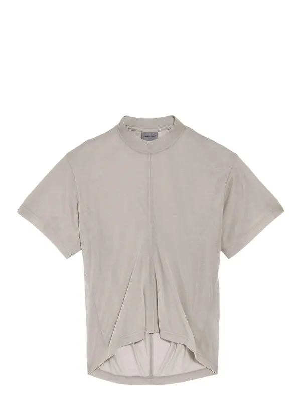 Balenciaga Cotton Transparent T-shirt - Grey