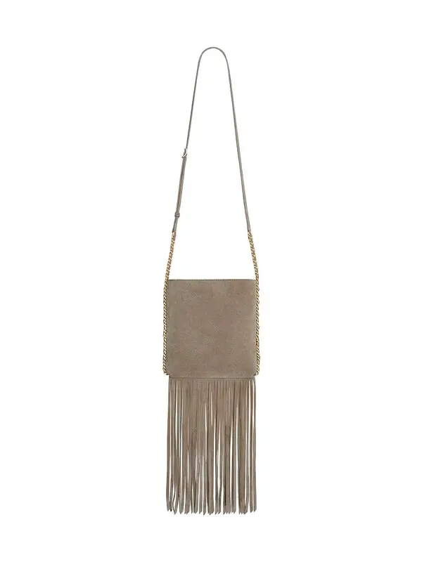 Rebecca Minkoff Carly Fringe Crossbody Bag - Clay