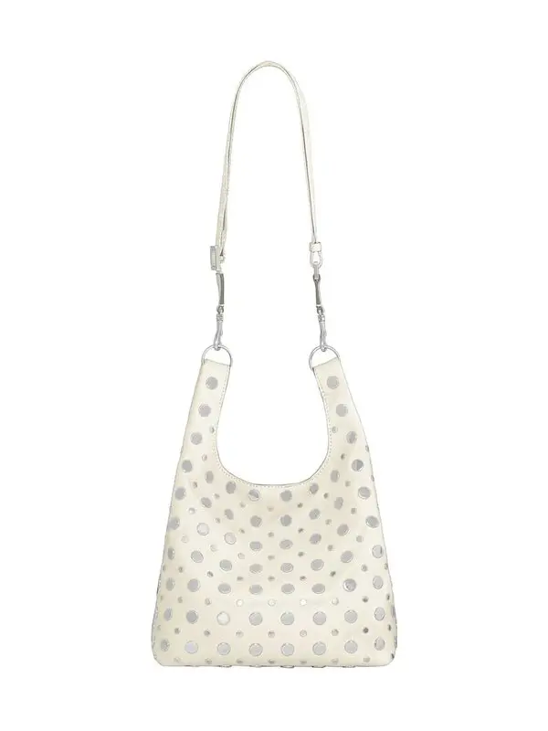 Rebecca Minkoff Ayla Studded Shopper Tote - Porcelain
