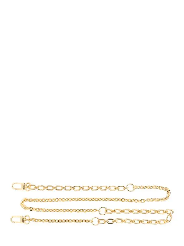 Maje Chain Shoulder Strap - Blue