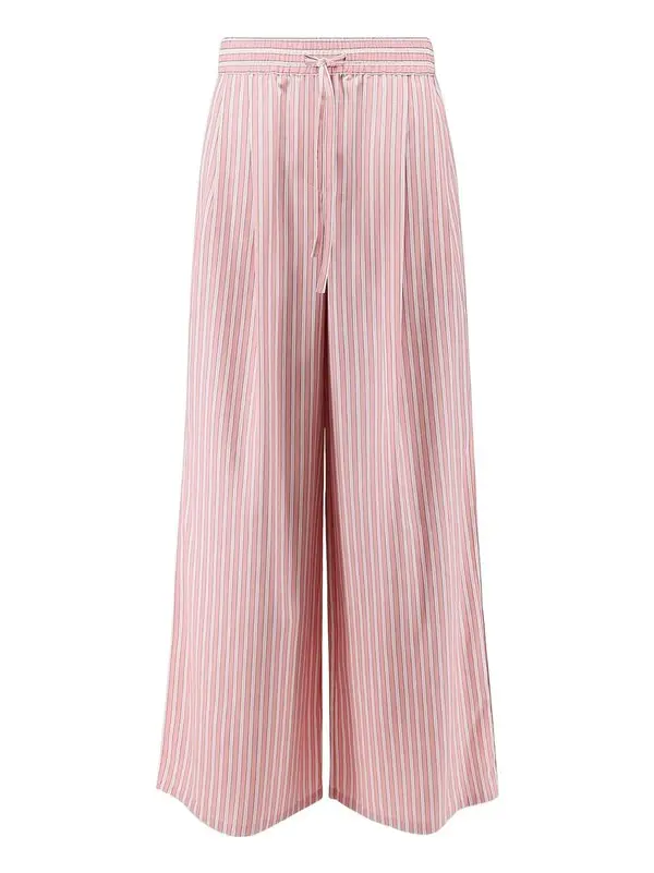 Dolce & Gabbana Cotton And Silk Pyjama Trousers - Pink