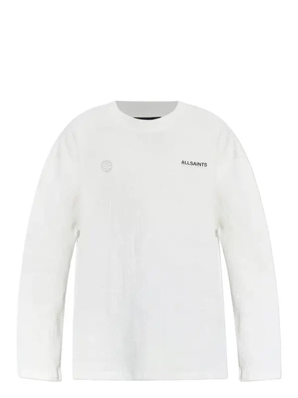 ALLSAINTS Emblem Long-sleeve T-shirt - White