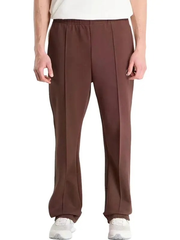 KARL KANI Side-stripe Logo-embroidered Track Pants - Brown