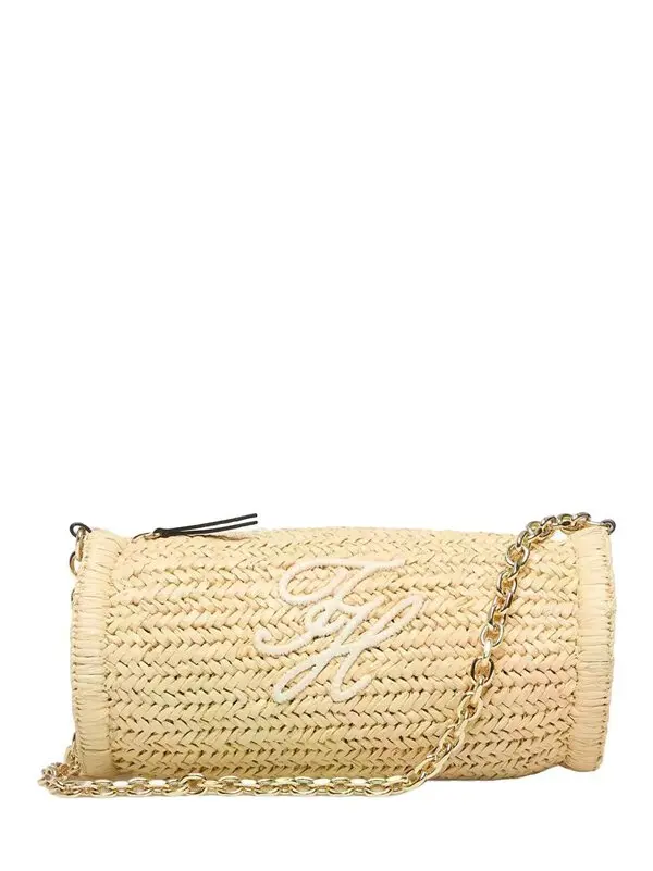 Tommy Hilfiger Woven Shoulder Bag - Neutrals