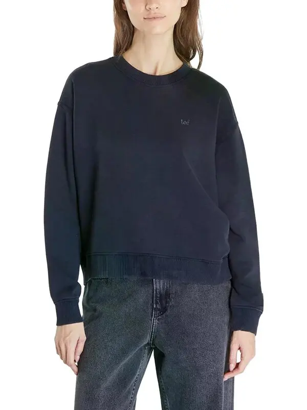 LEEM Logo-embroidered Sweater - Blue