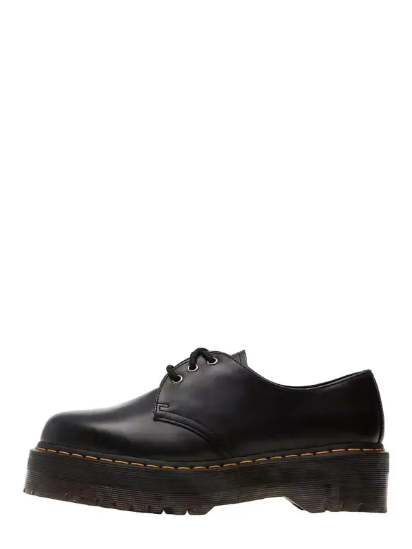 Dr. Martens 1461 Quad Platform Derby Shoes - Black