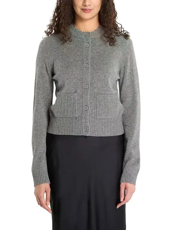 SAMSOE SAMSOE Patch-pocket Cardigan - Grey