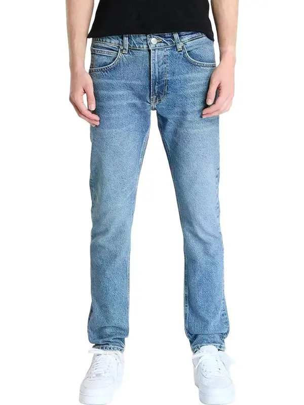 LEEM Luke Faded-wash Jeans - Blue