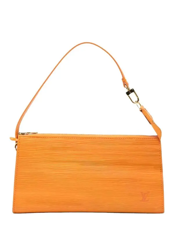 LOUIS VUITTON 2004 Epi Pochette Accessoires - Orange
