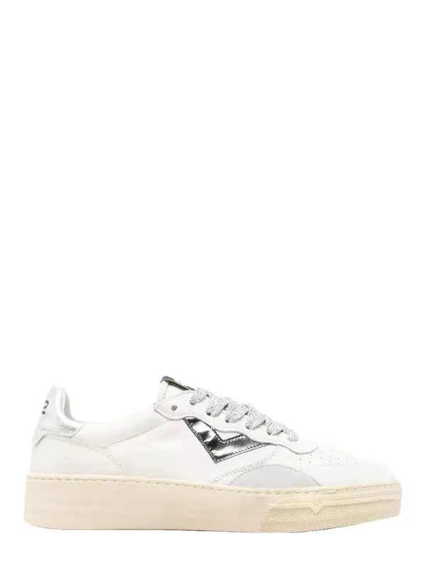 4B12 Hyper Glitter-laces Sneakers - White