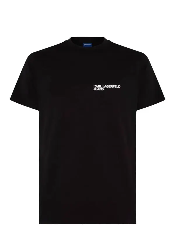 Karl Lagerfeld Slim Short-sleeve T-shirt - Black