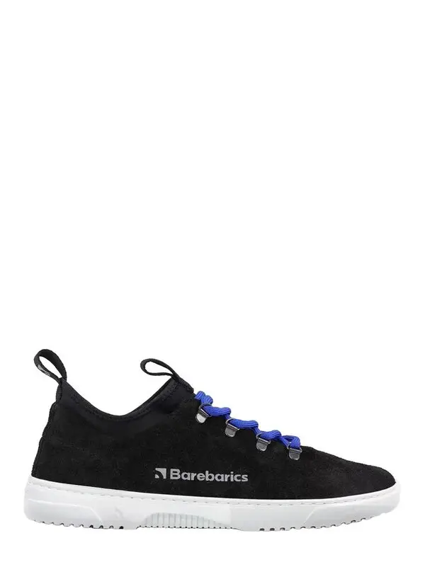 BAREBARICS Suede Lace-up Sneakers - Black