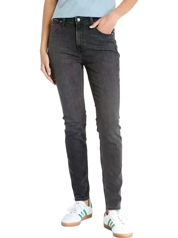 LEEM Faded-wash Jeans - Grey