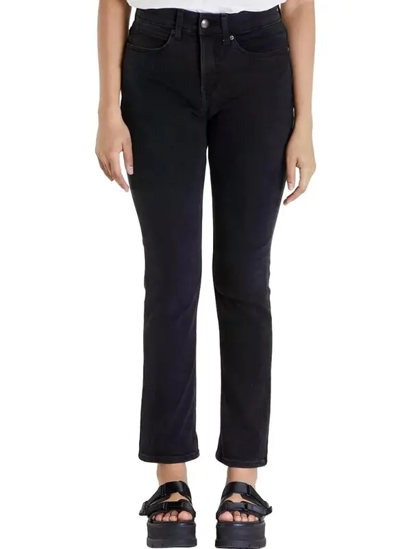 LEEM Logo-patch Jeans - Black